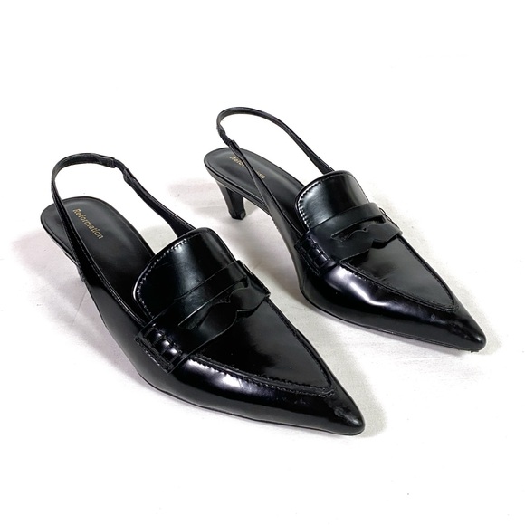 Reformation | Shoes | Reformation Mercy Slingback Heel Black | Poshmark